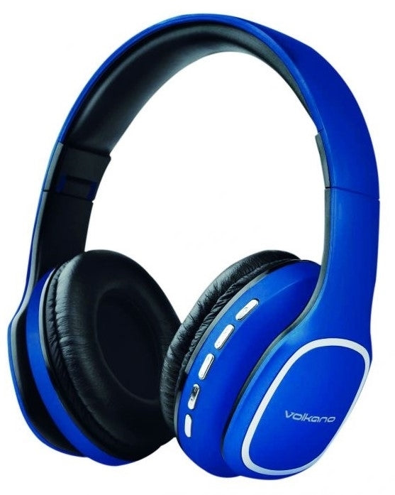 Volkano VK-2002-BL Phonic Serie Bluetooth Headphones- Blue – CRM ...