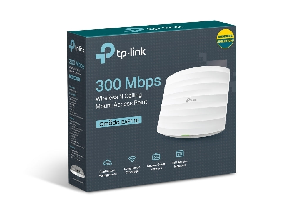 TP-Link EAP110 N300 Wireless N Ceiling Mount Access Point – CRM ...