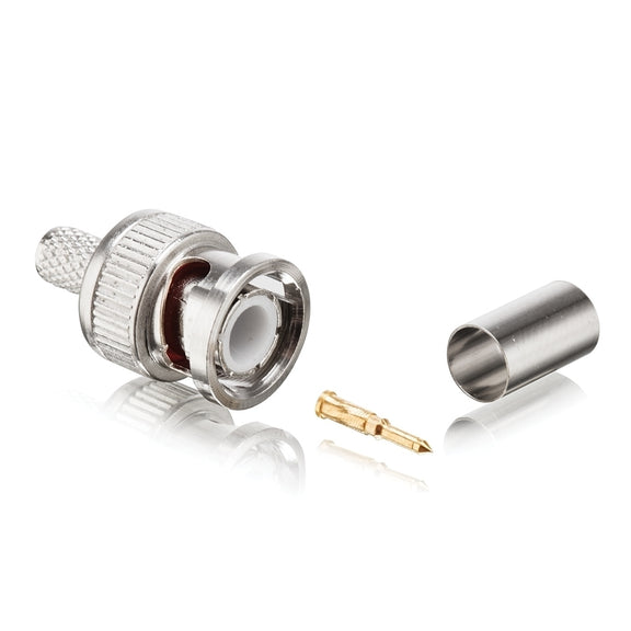RG59 BNC Crimp Connector (Male) – CRM Technology Pty Ltd
