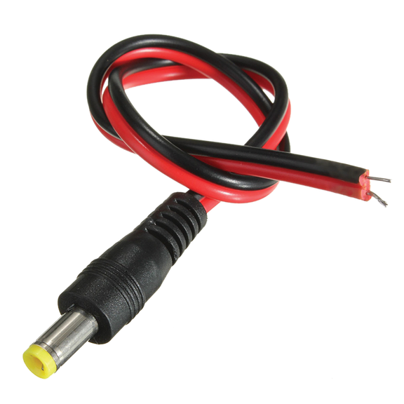 Male DC Jack Connector with Wire – CRM Technology Pty Ltd
