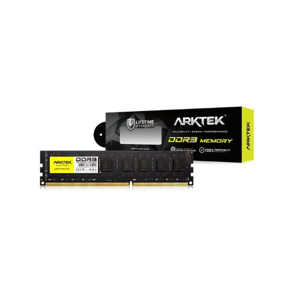 Arktek 8GB DDR3 1600Mhz Desktop Memory – CRM Technology Pty Ltd