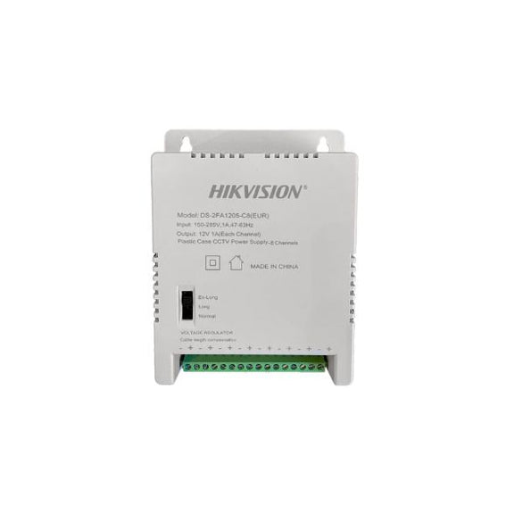Hikvision 12 Volts 8 Channel CCTV Power Supply – CRM Technology Pty Ltd